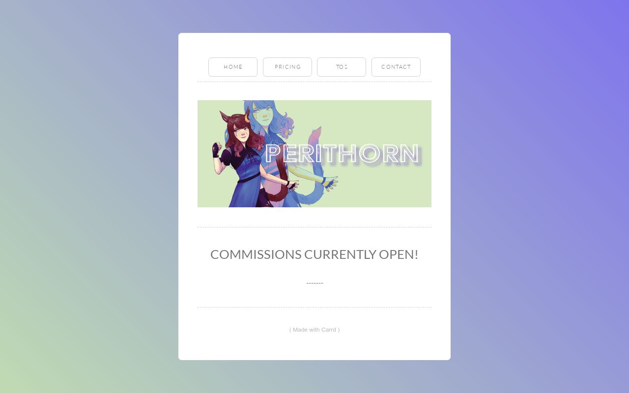 perithorn's commissions